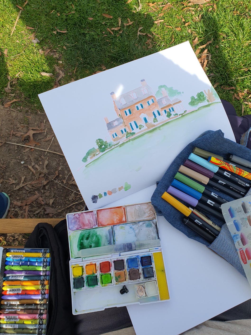 Quiet moments of creativity – A Wonderful Sheep